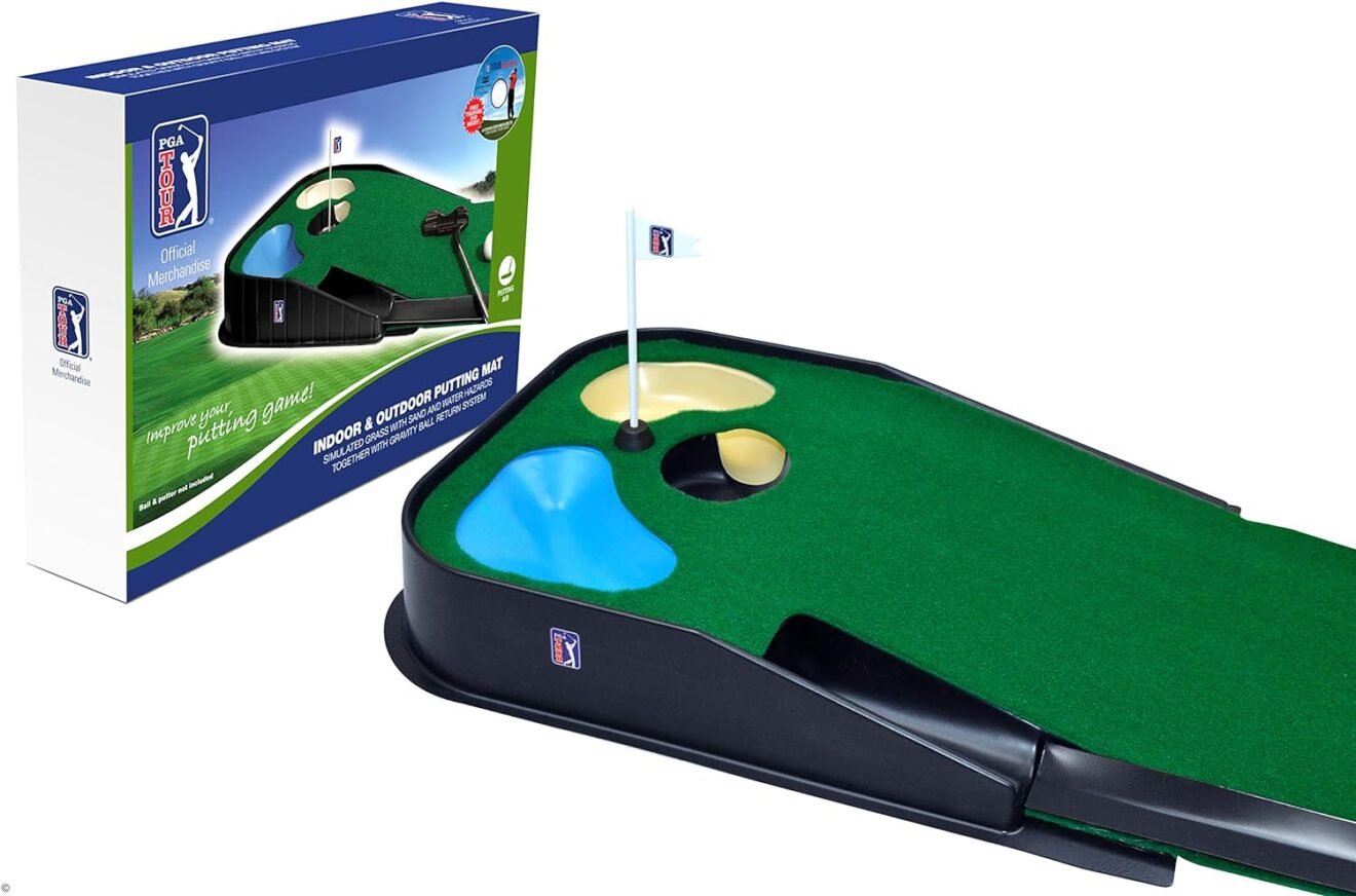 PGA Tour Executive Golf Putting Gift Set - Black Review - Golf Fairway ...